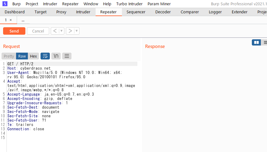 BurpSuiteの使い方 [RepeaterとIntruder] - CyberDraco