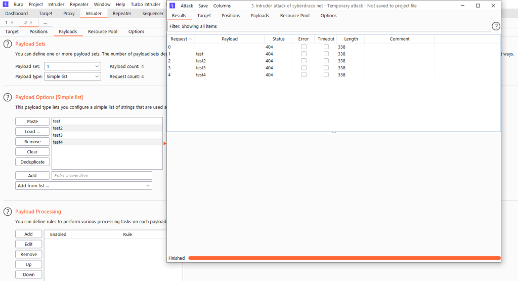 BurpSuiteの使い方 [RepeaterとIntruder] - CyberDraco