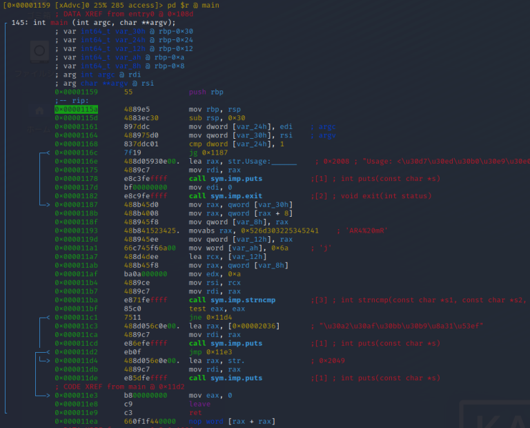 Radare2のインストールと使い方 - CyberDraco